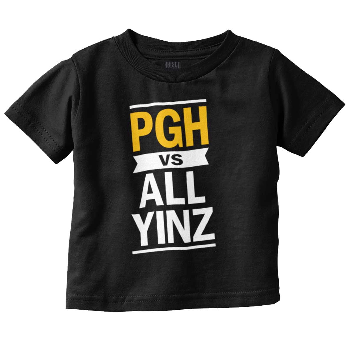 Funny PGH Pennsylvania Vs All Yinz Toddler Boy Girl T Shirt Infant ...