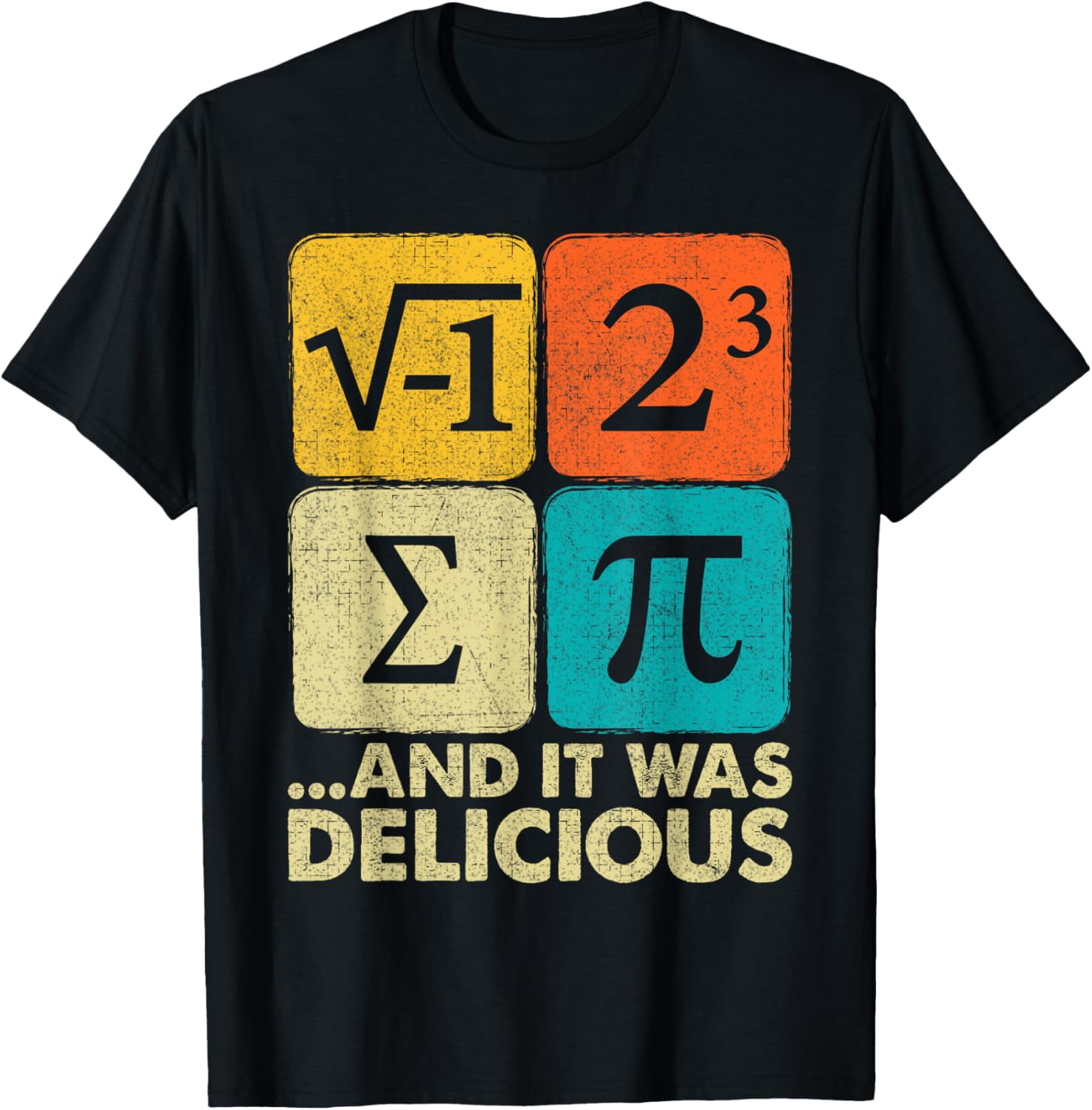 Funny PI Day Math Pun T-Shirt men and women can wear, black, white ...