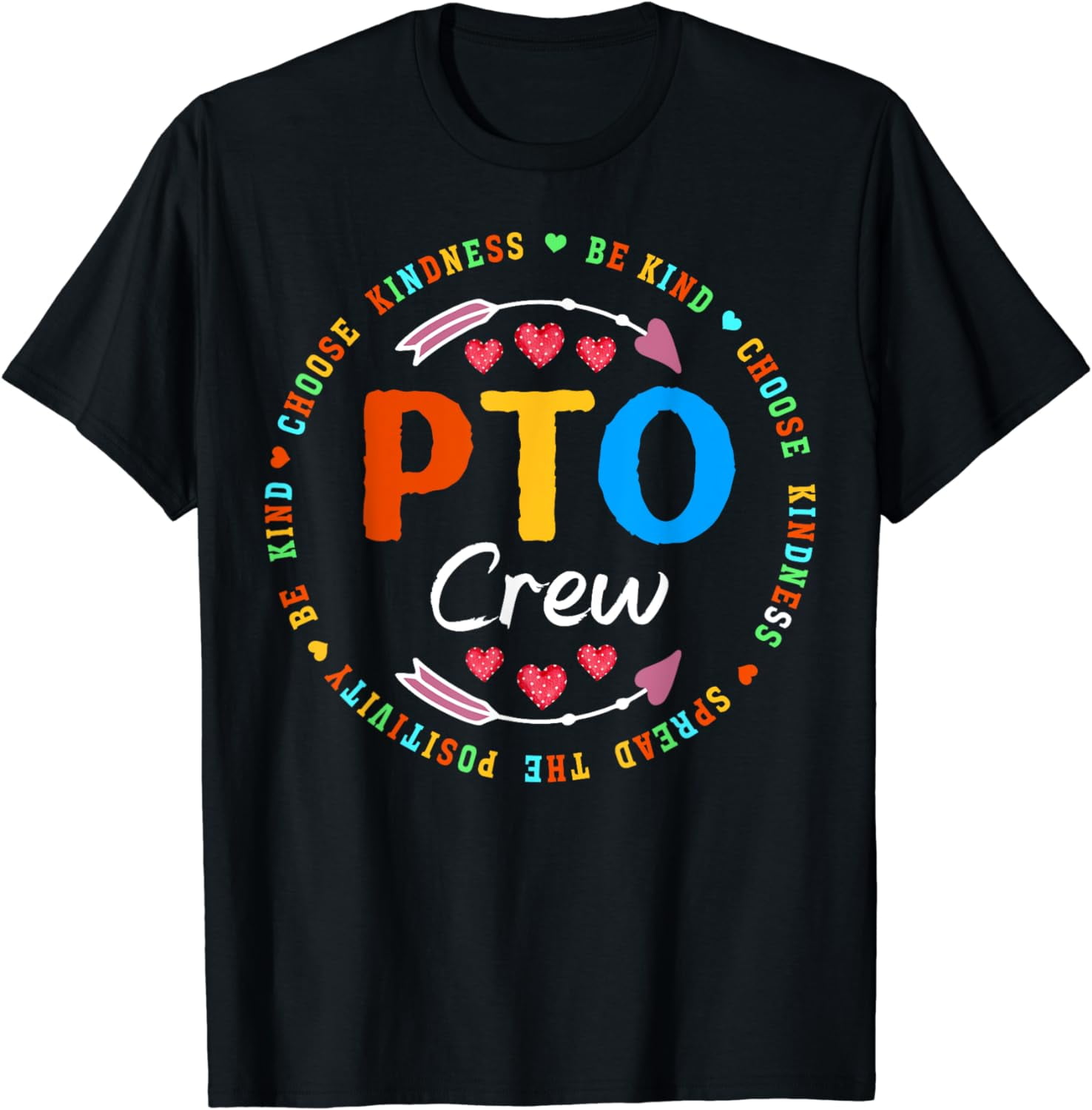 Funny PTO Crew Squad School Volunteer T-Shirt - Walmart.com