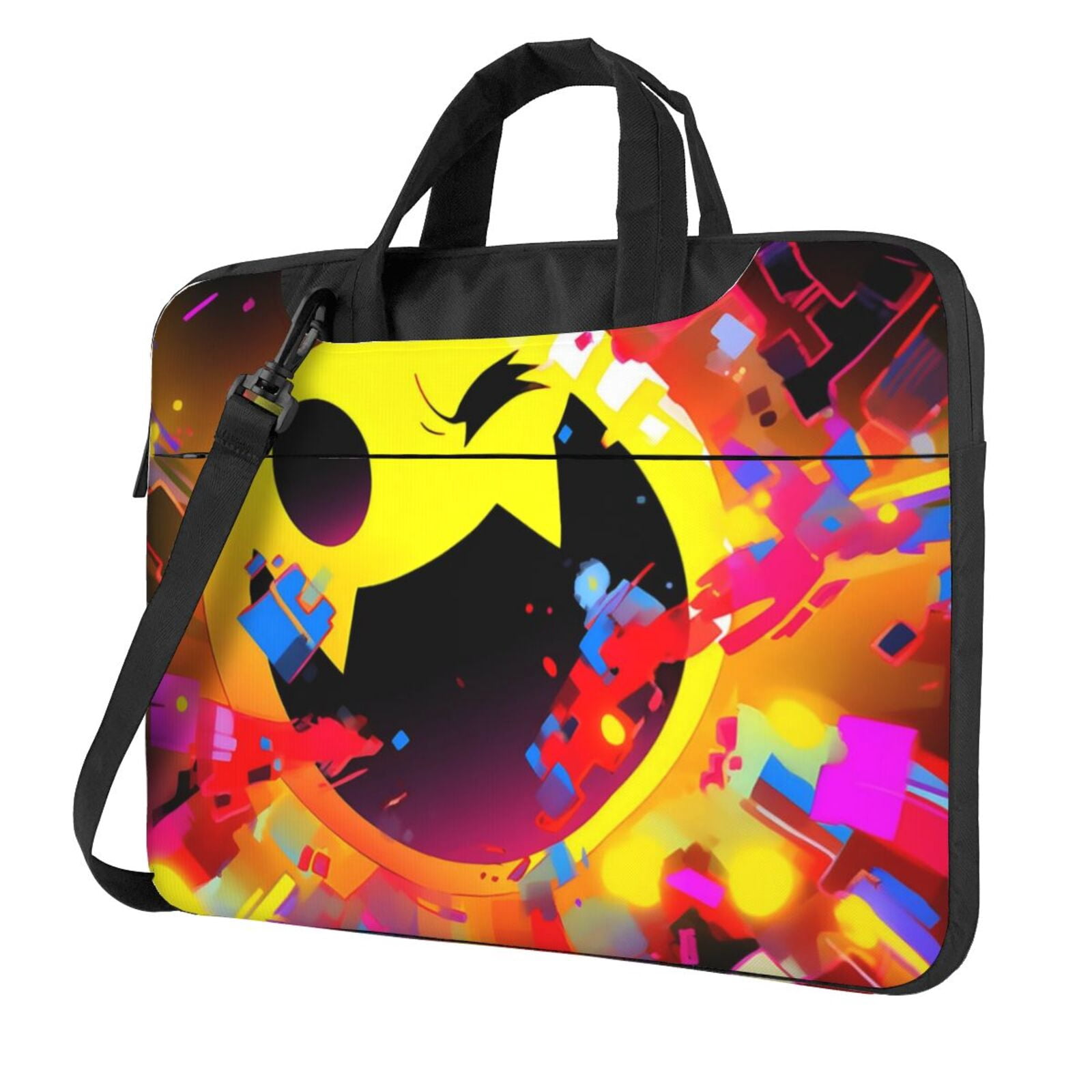 Funny Pac-Man Portable Laptop Bag Shoulder Laptop Case Sleeve ...