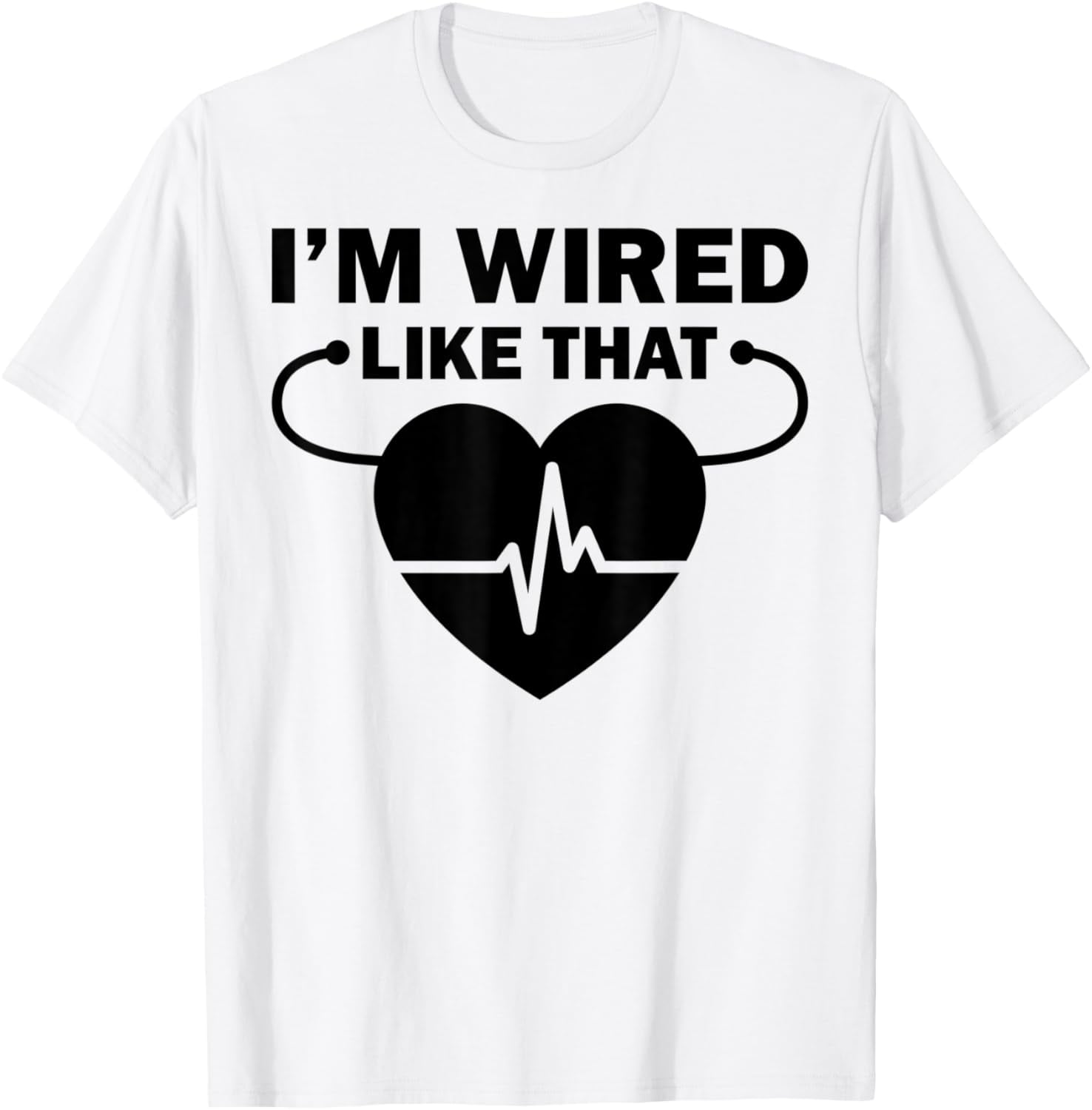 Funny Pacemaker Design ICD Heart Attack Survivor Men Women T-Shirt men ...