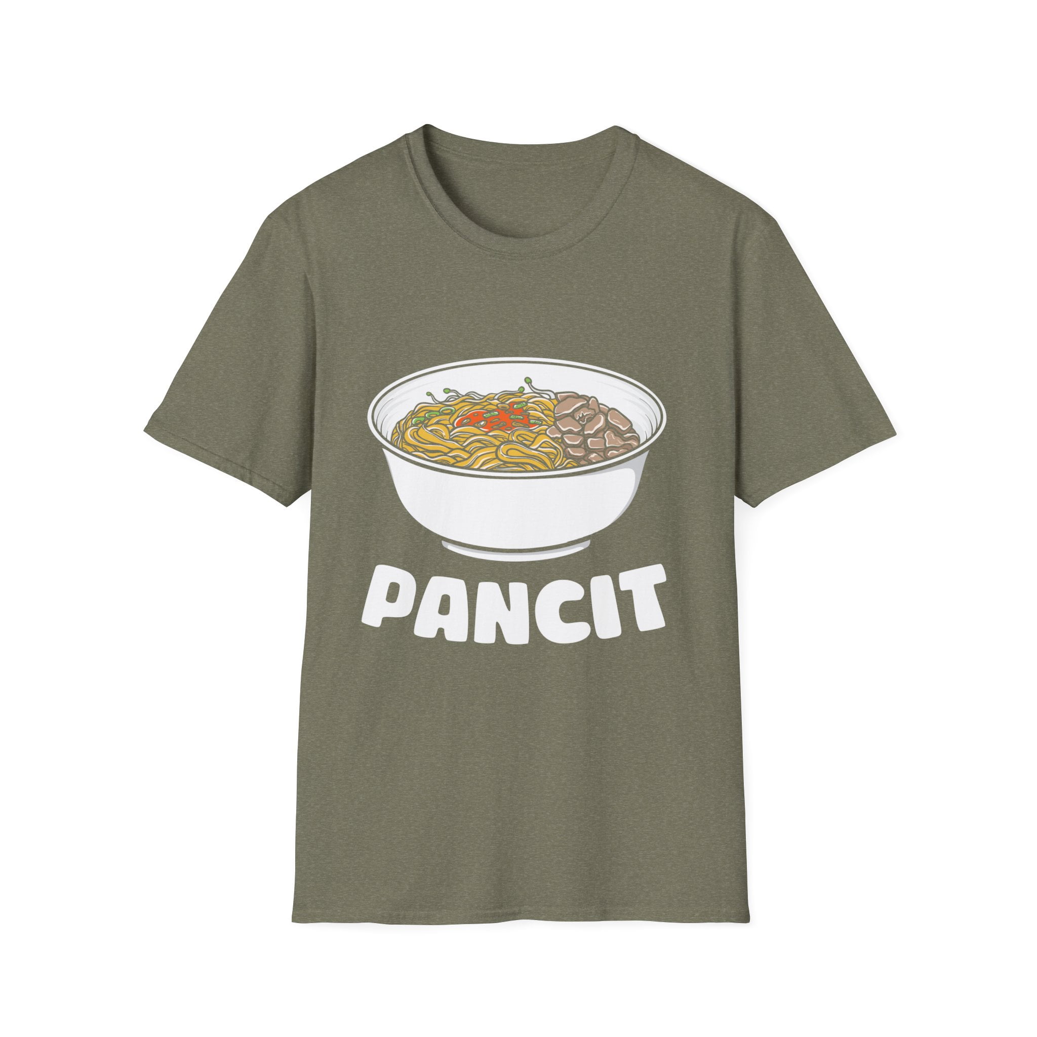 Funny Pancit Filipinos Dining Cuisines Devotee Illustration Hilarious ...