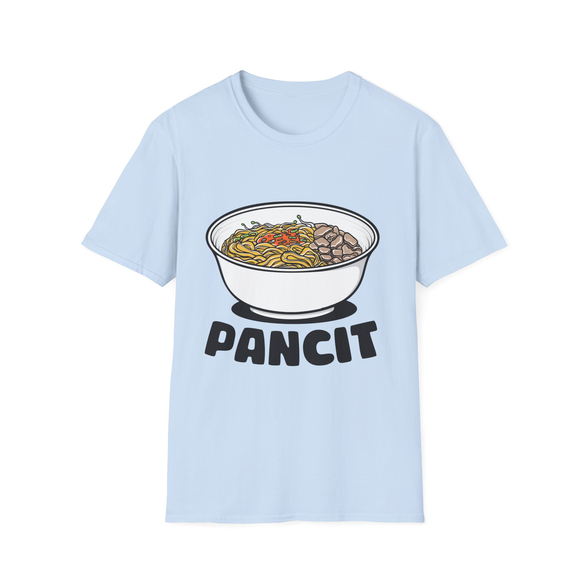 Funny Pancit Filipinos Dining Cuisines Devotee Illustration Hilarious ...