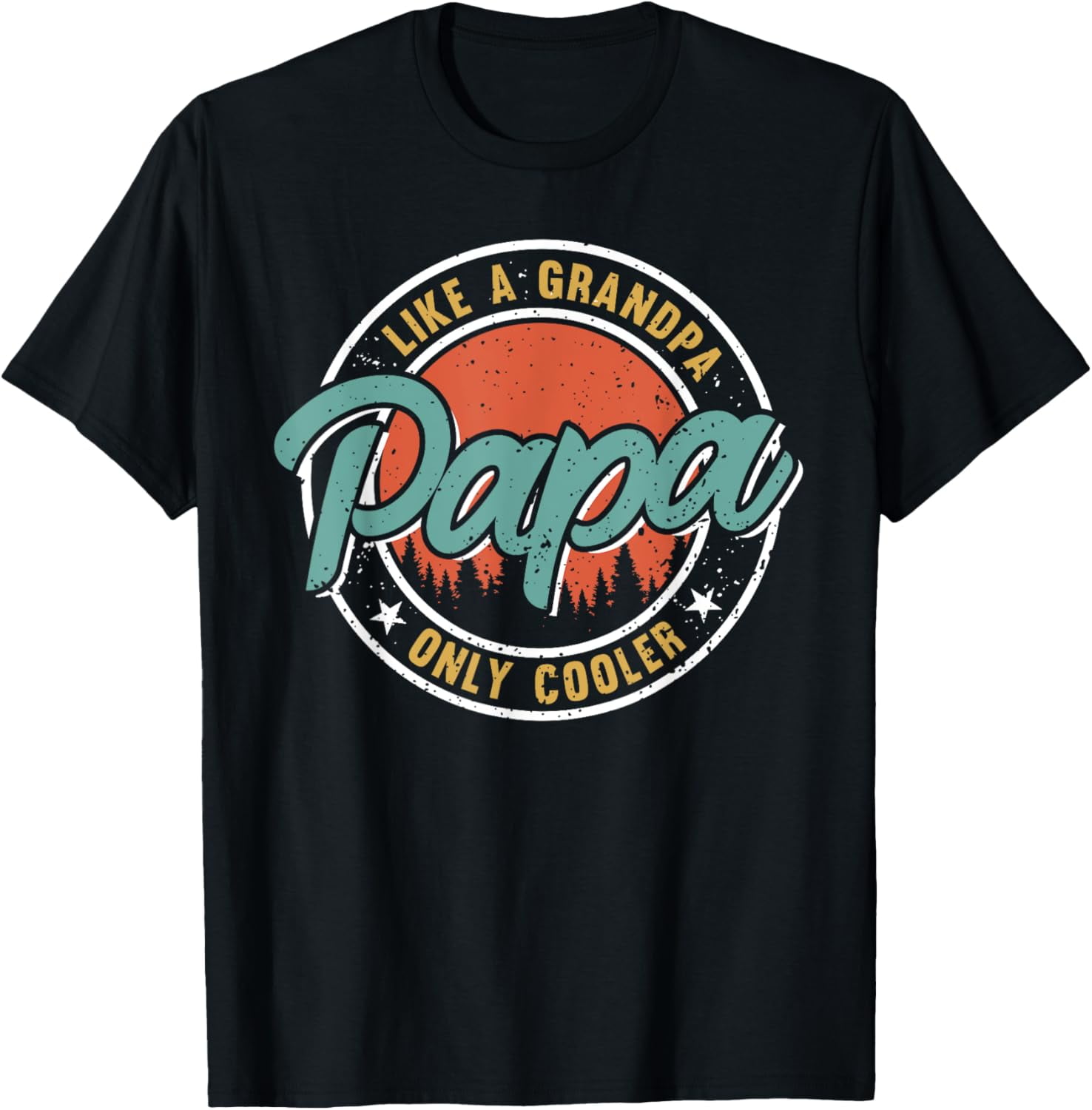 Funny Papa Design For Grandpa Papi Papaw From Grandkids Papa T-ShirtMen ...