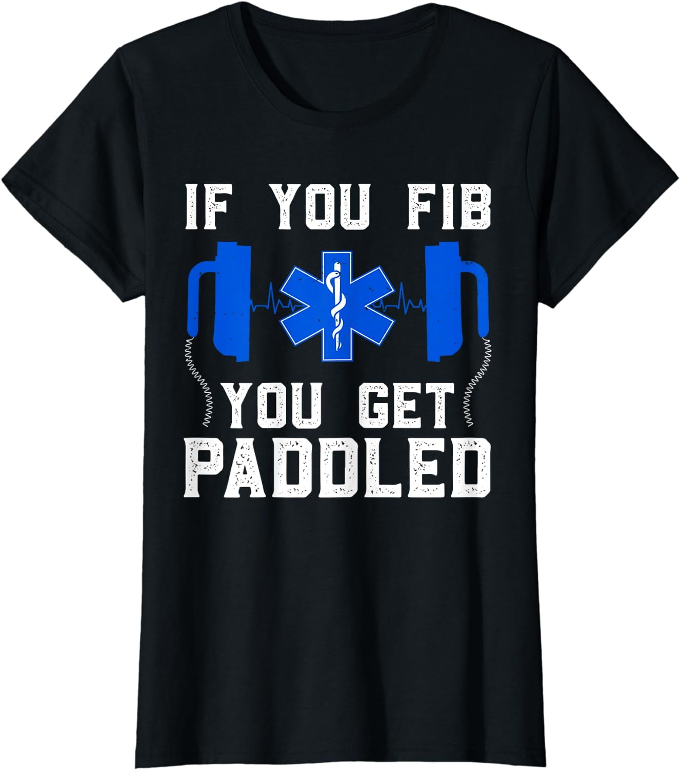 Funny Paramedic For Men Women FIB EMT ER ICU Nurse Medical T-Shirt ...