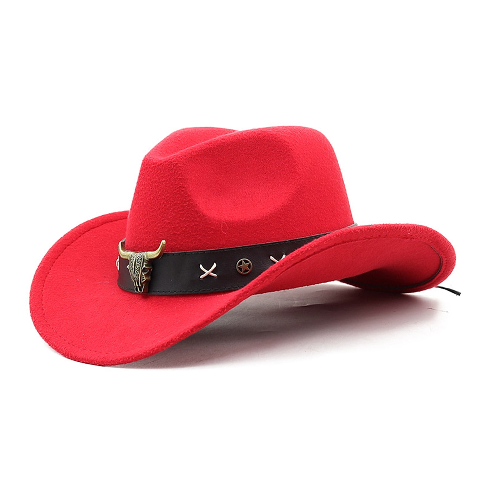 Funny Party Hats Cowboy Hat for Womens Fedora Western Hat Cowboy Hat ...