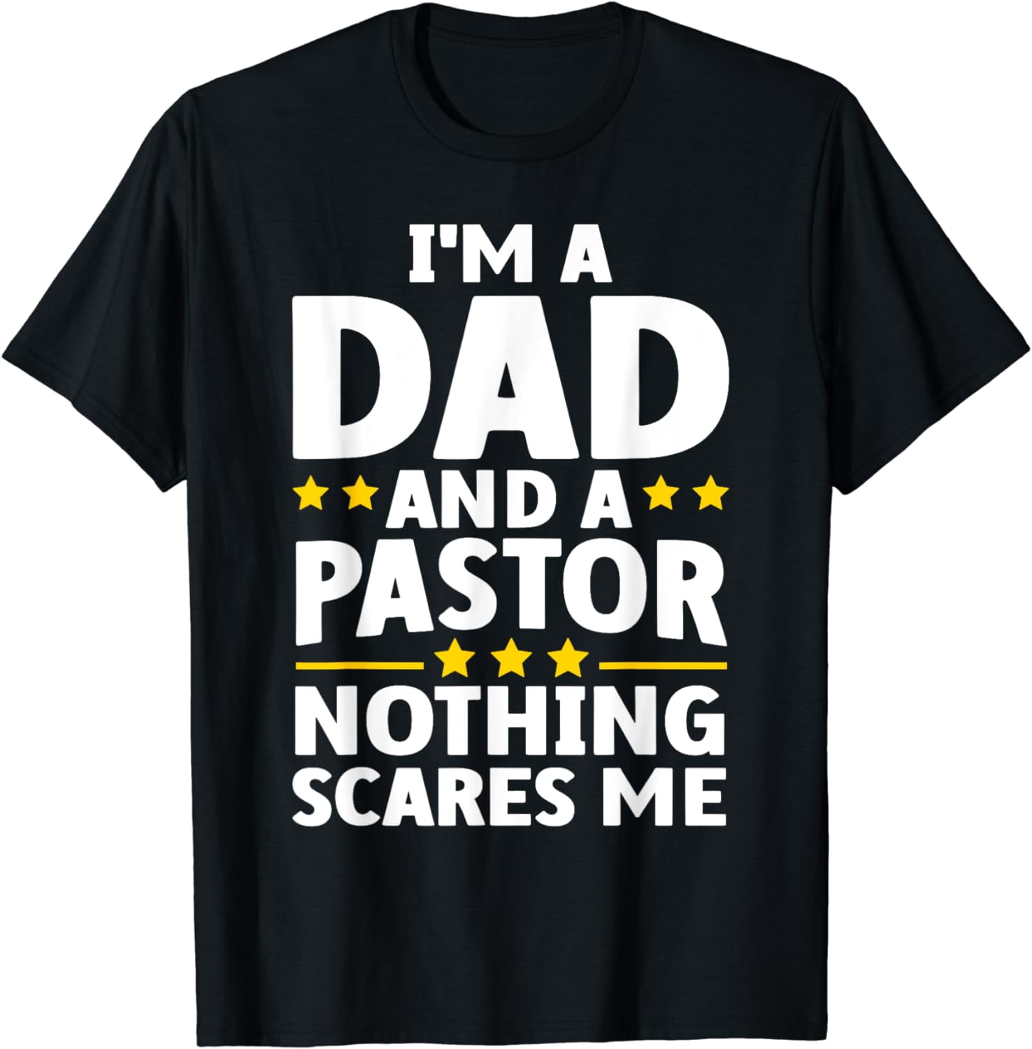 Funny Pastor Appreciation Art For Men Dad Preacher Christian T-Shirt - Walmart.com