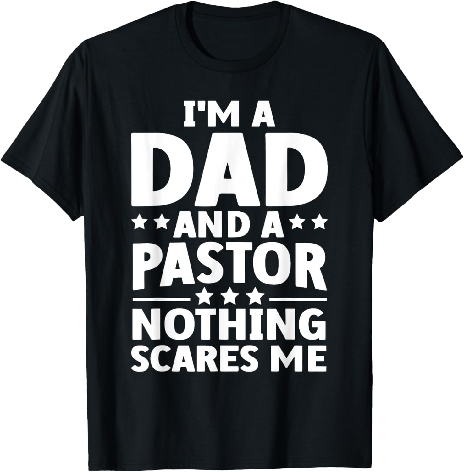 Funny Pastor Appreciation Art For Men Dad Preacher Christian T-Shirt ...