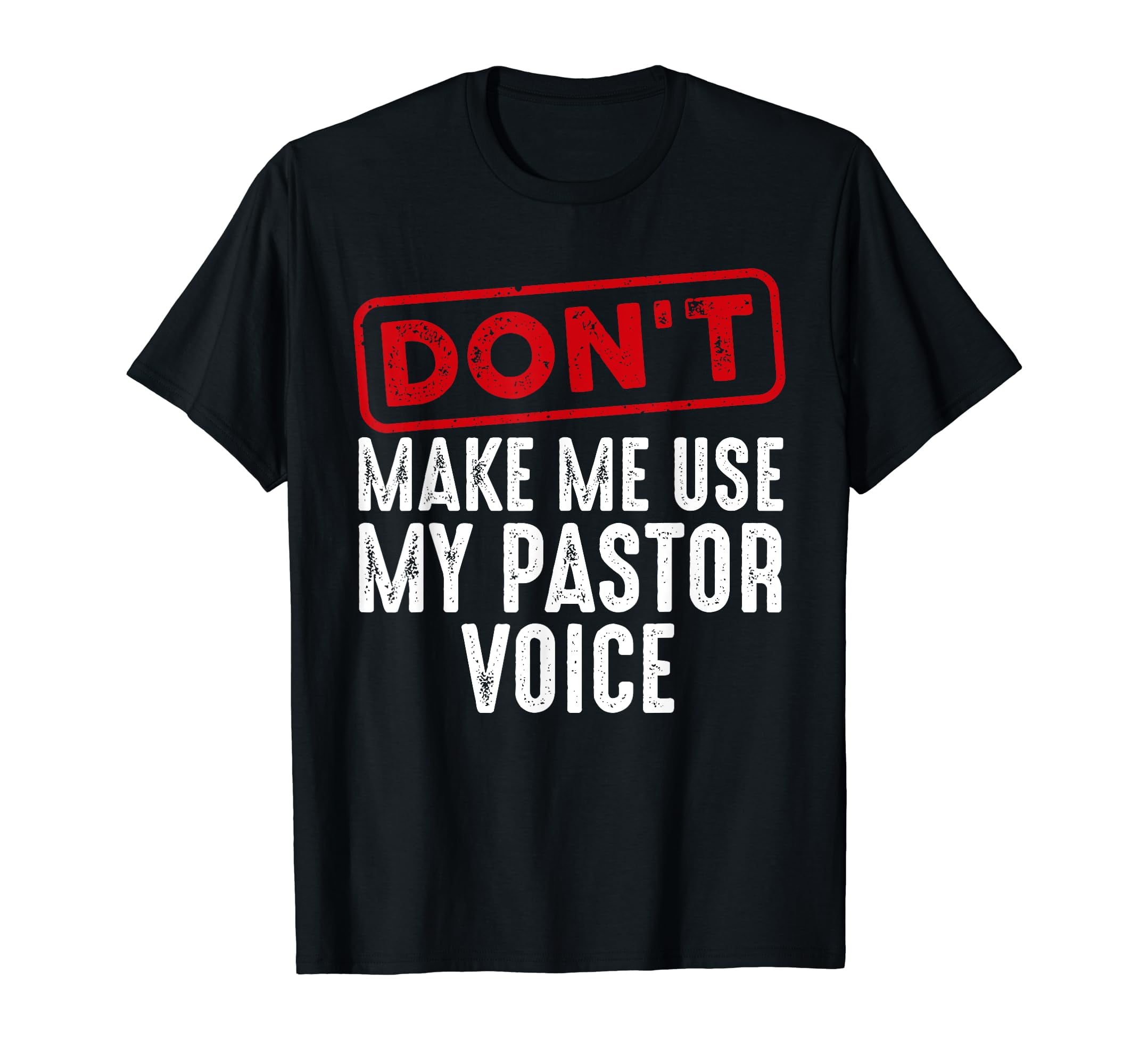 Funny Pastor Art For Men Women Christian Preacher Priest T-Shirt ...