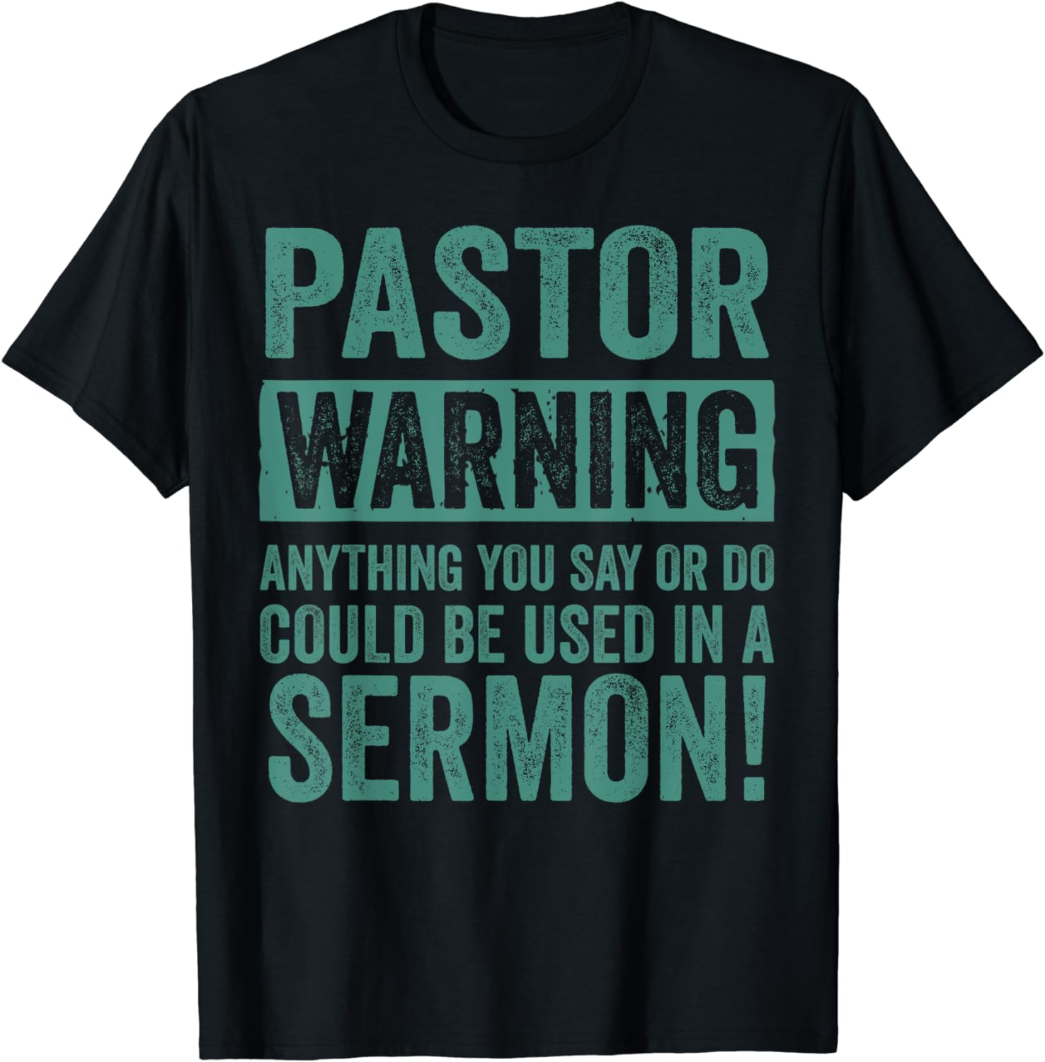 Funny Pastor Gift for Religious Preachers Men Women Church T-Shirt ...