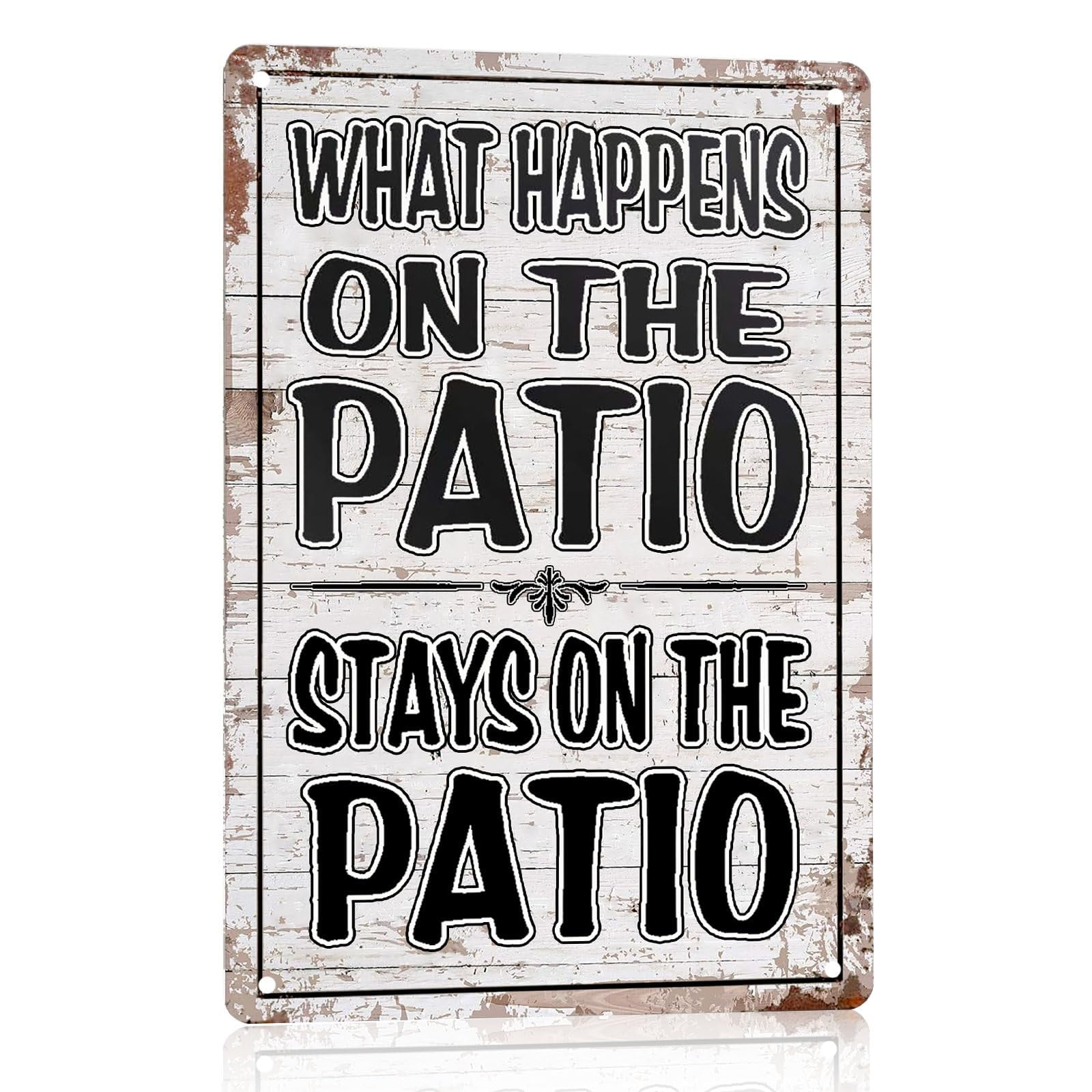 Funny Patio Signs Outdoor Patio Decor Backyard Bar Signs For Outside ...