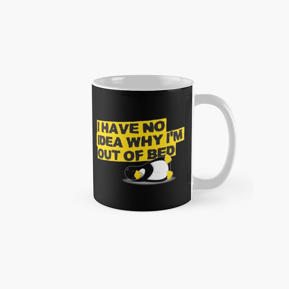 Funny Penguin Out of Bed Quote - Retirement Gift Classic Mug - Walmart.com