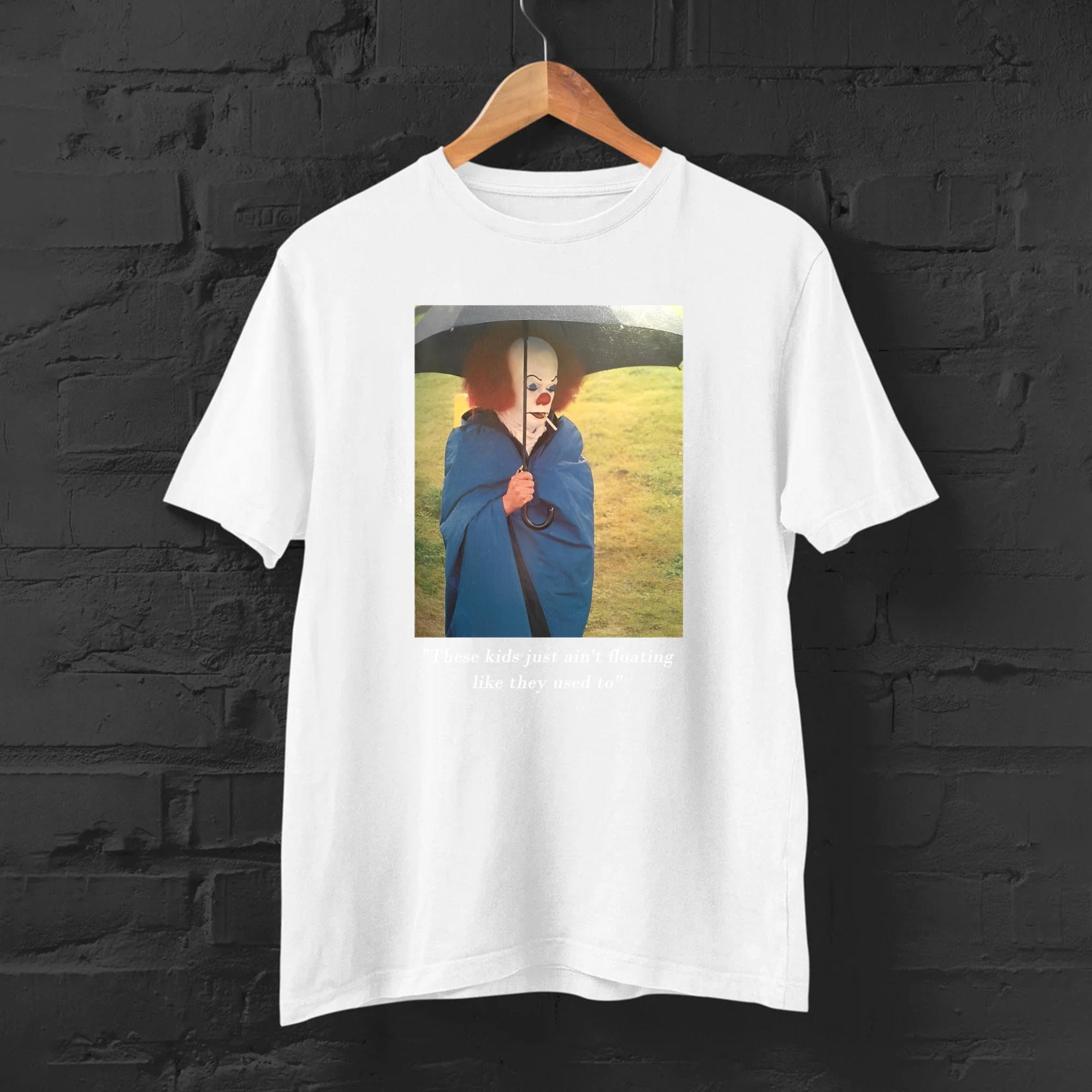 Funny Pennywise the Clown T-Shirt, Retro 90s Horror Movie Pennywise ...