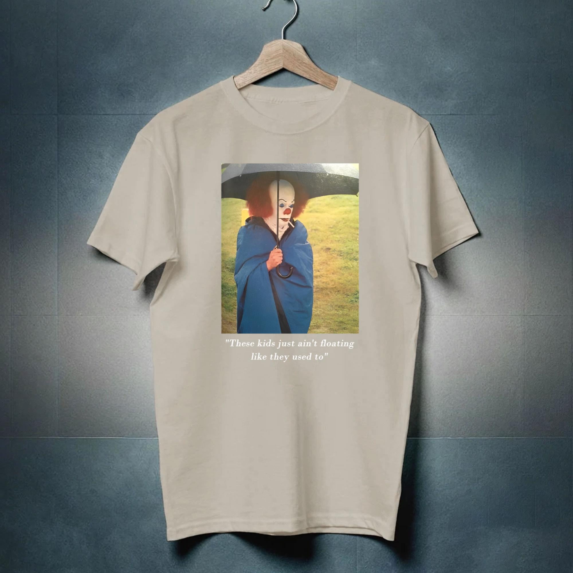 Funny Pennywise the Clown T-Shirt, Retro 90s Horror Movie Pennywise ...