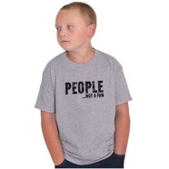 Decked Out Duds Men's Novelty Printed Funny Not a People Person Graphic ...