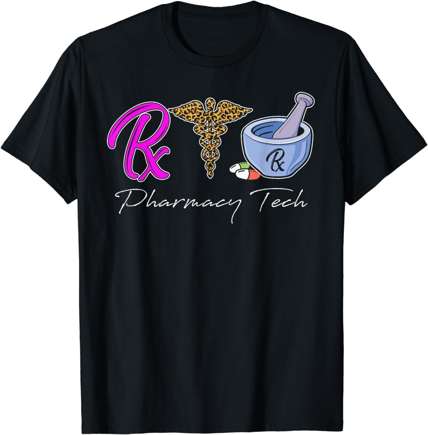 Funny Pharmacy Technician Tee CPhT Certified Pharmacy Tech T-Shirt ...