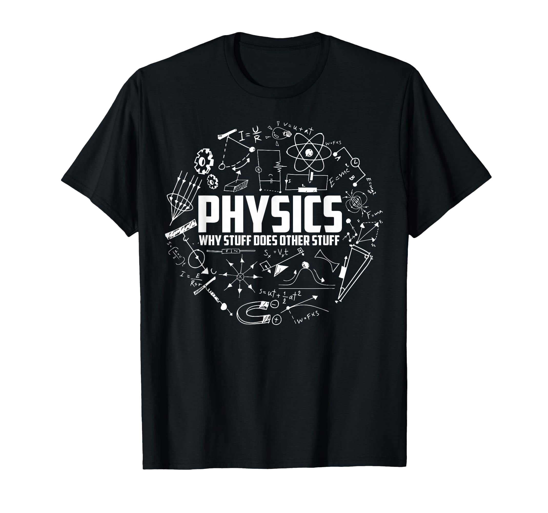 Funny Physics Design T-Shirt for Science Lovers and Physicists ...