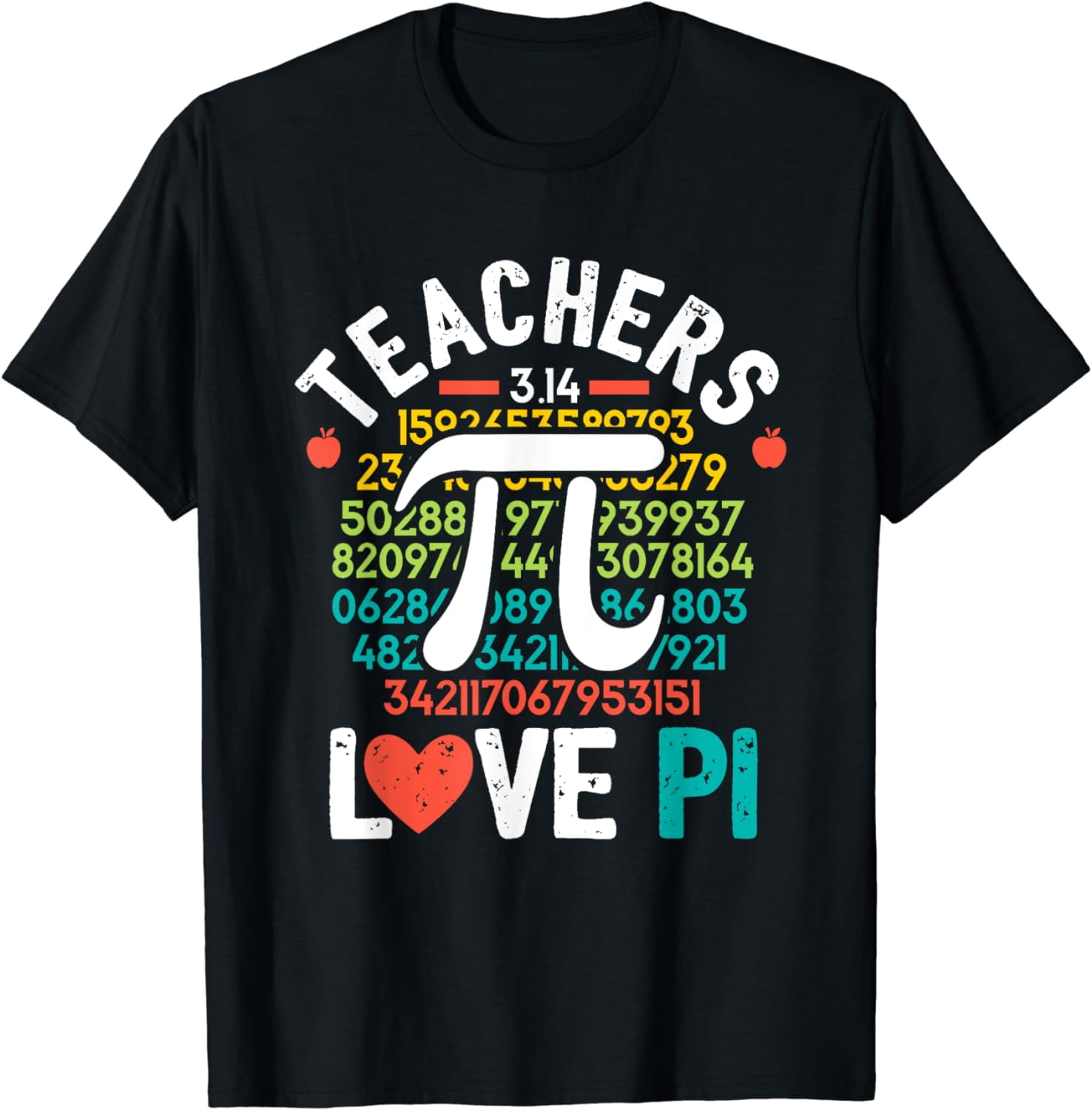Funny Pi Day Math Teacher Shirt 3.14 Pi Symbol Nerds Women T-Shirt ...