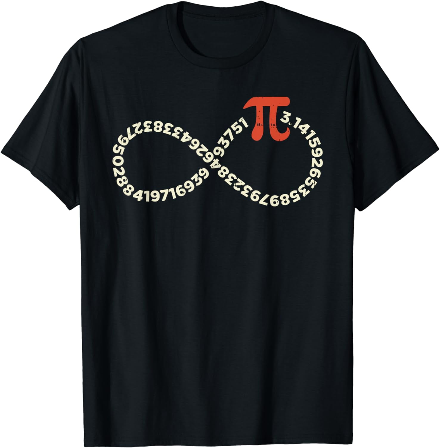 Funny Pi Day Shirt Infinity Symbol Math Geek Infinite Sign T-Shirt ...