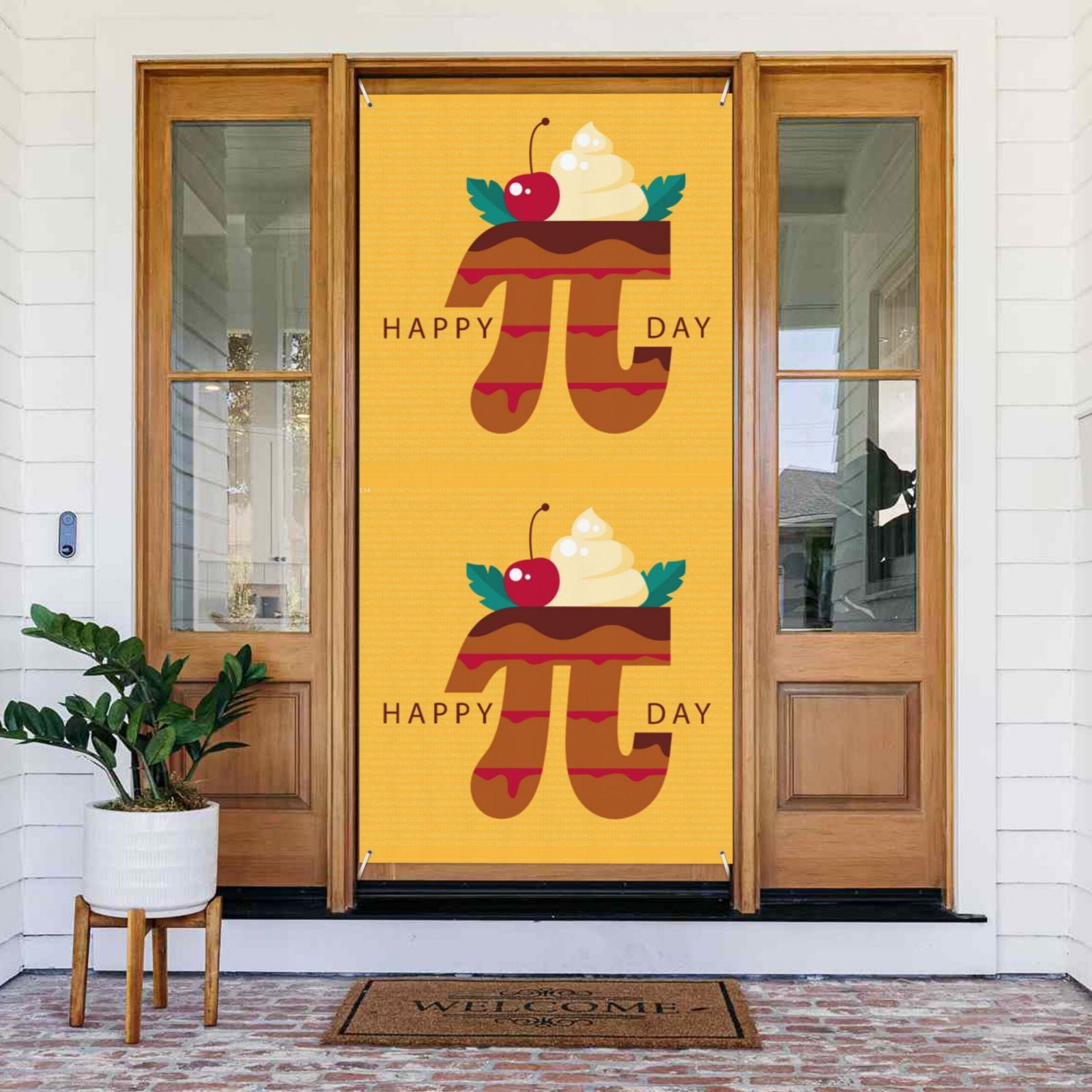 Funny Pi Day Spiral Pi Math 3.14 Door Cover Decoration Backdrop Banner ...