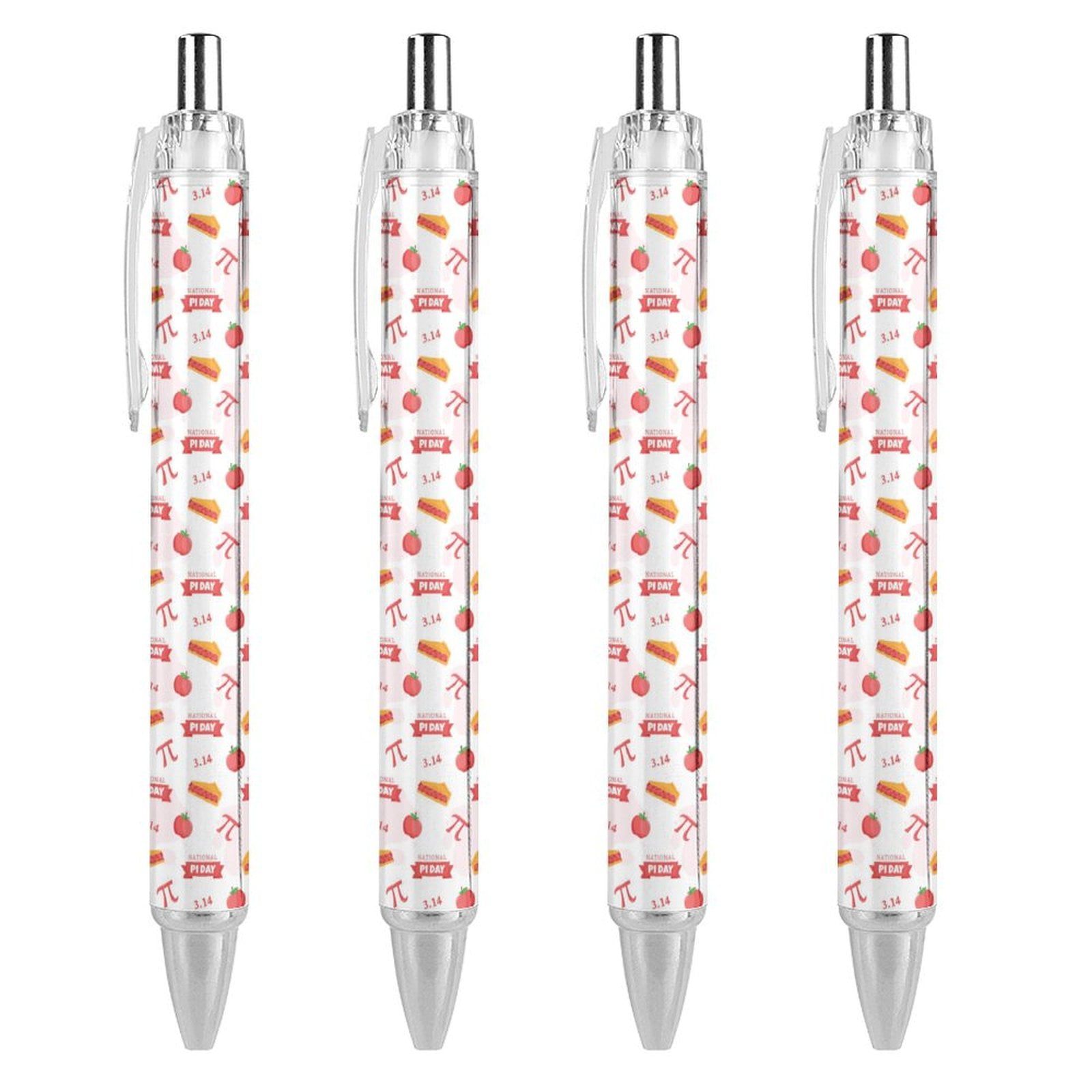 Funny Pi Day Spiral Pi Math 3.14 Ballpoint Pen Retractable Pens Black ...