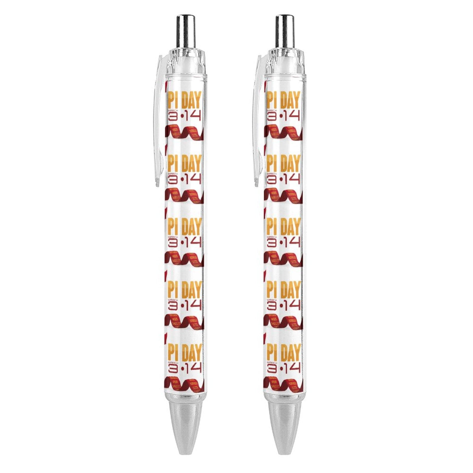 Funny Pi Day Spiral Pi Math 3.14 Ballpoint Pen Retractable Pens Black ...