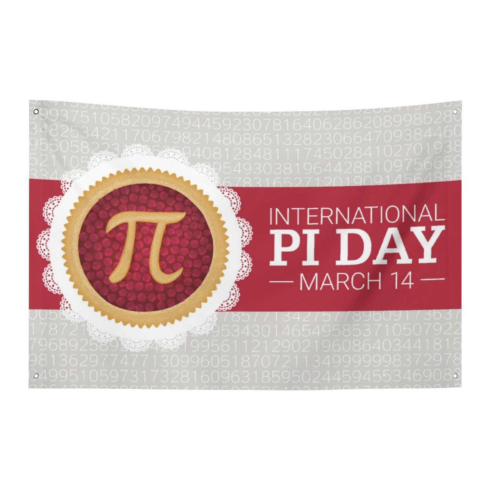 Funny Pi Day Spiral Pi Math 3.14 Banner Backdrop Large Banner ...