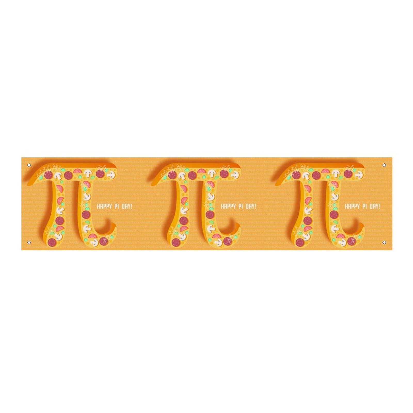 Funny Pi Day Spiral Pi Math 3.14 Banners Flag Hanging Backdrop Sign ...