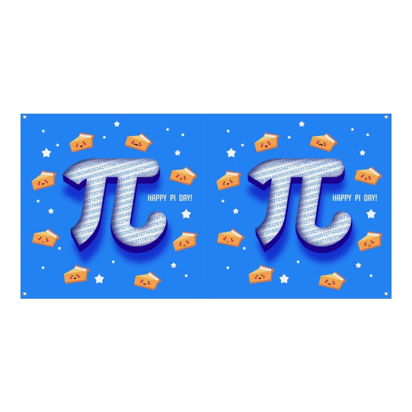 Funny Pi Day Spiral Pi Math 3.14 Banners Flag Hanging Backdrop Sign ...