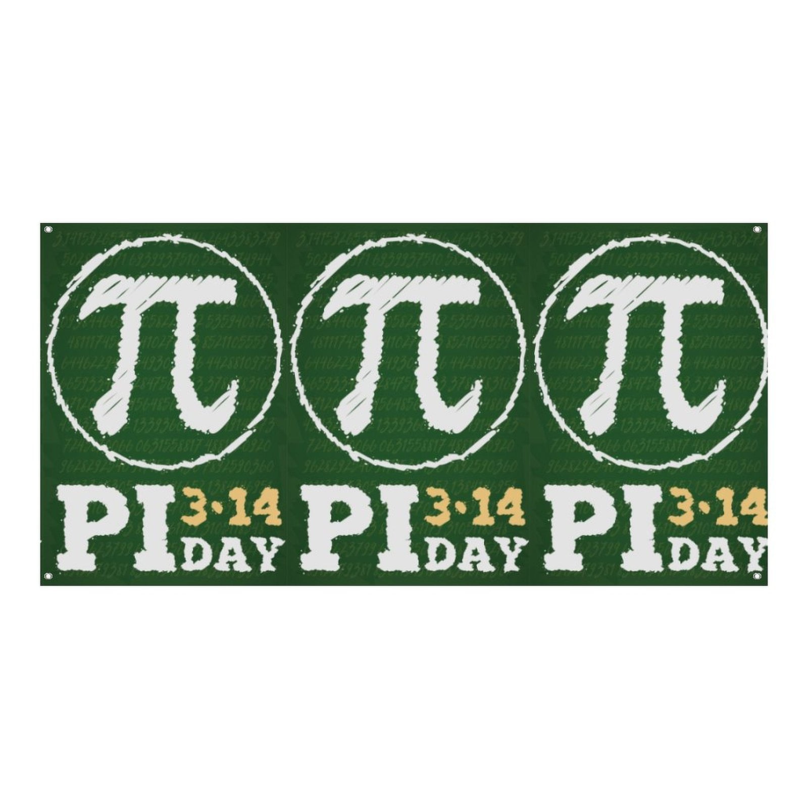 Funny Pi Day Spiral Pi Math 3.14 Banners Flag Hanging Backdrop Sign ...
