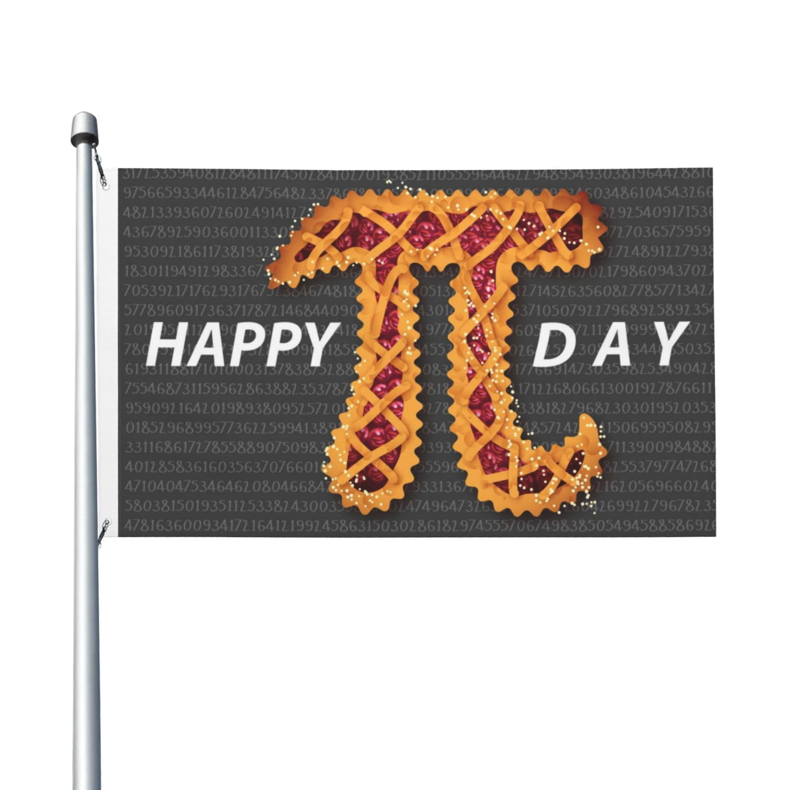 Funny Pi Day Spiral Pi Math 3.14 Flag 3x5 Ft Double-Sided Flag Outdoor ...
