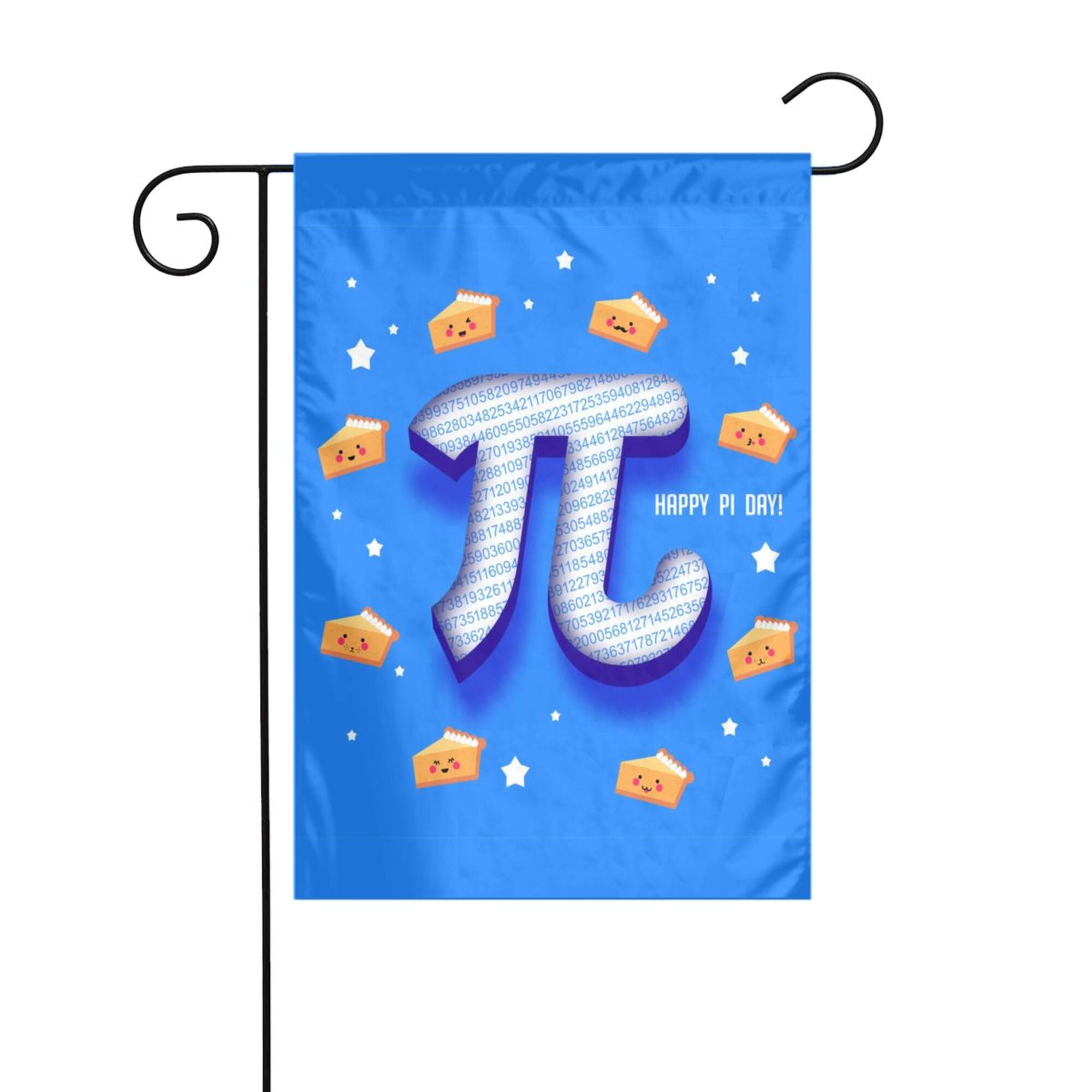 Funny Pi Day Spiral Pi Math 3.14 Garden Flag Decoration Yard Farmhouse ...