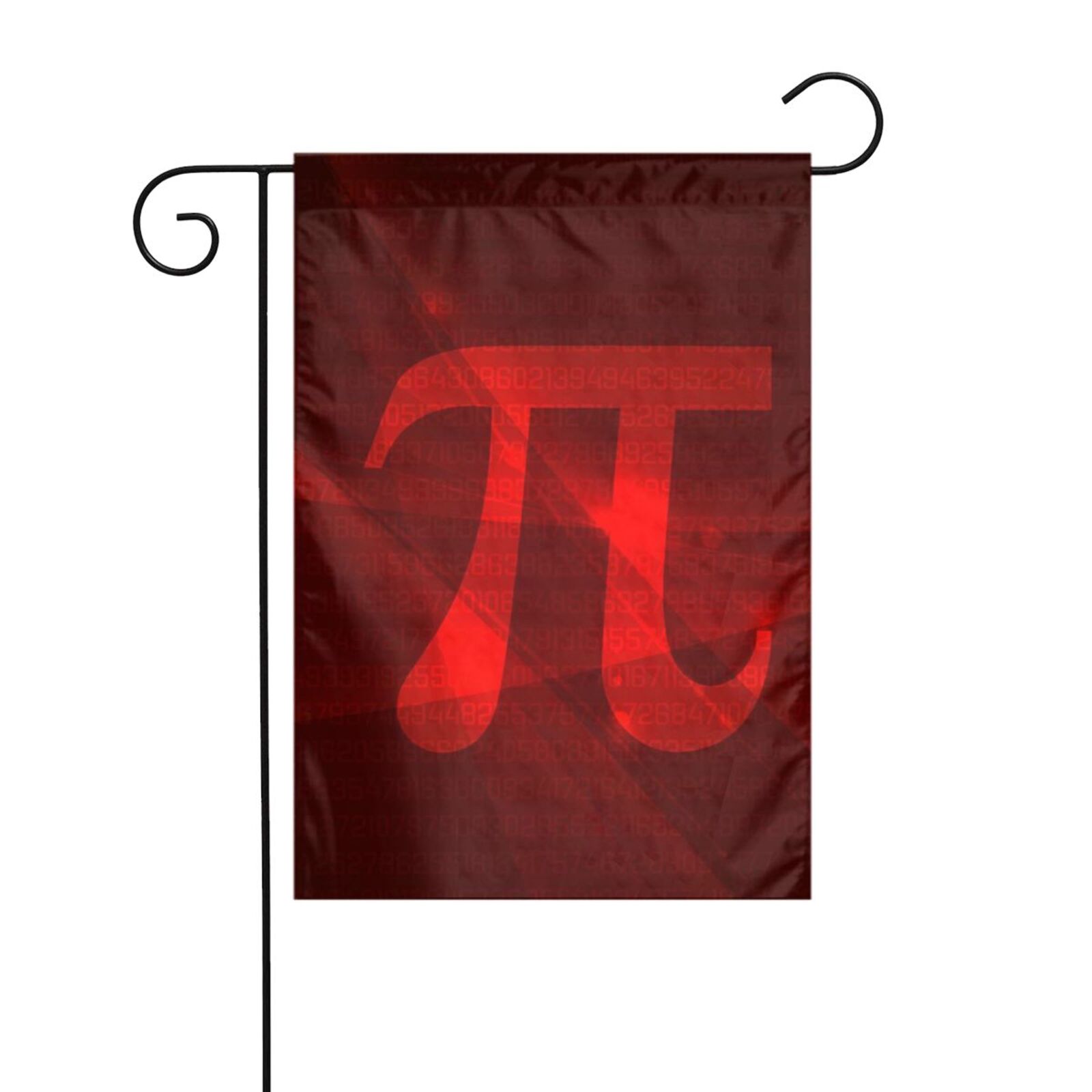 Funny Pi Day Spiral Pi Math 3.14 Garden Flag Double Sided Yard Banner ...