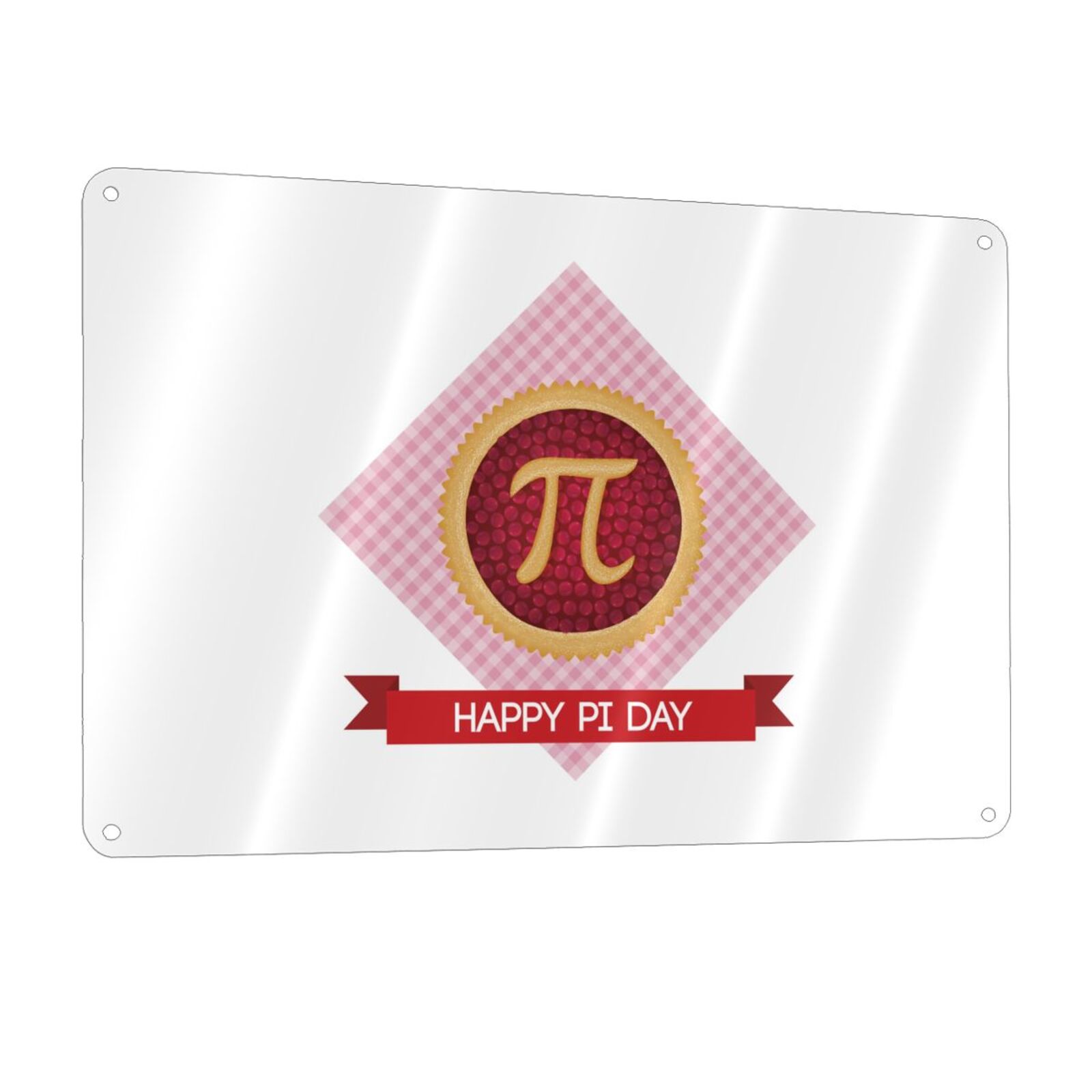 Funny Pi Day Spiral Pi Math 3.14 Sign 12x8in Indoor Outdoor Metal ...