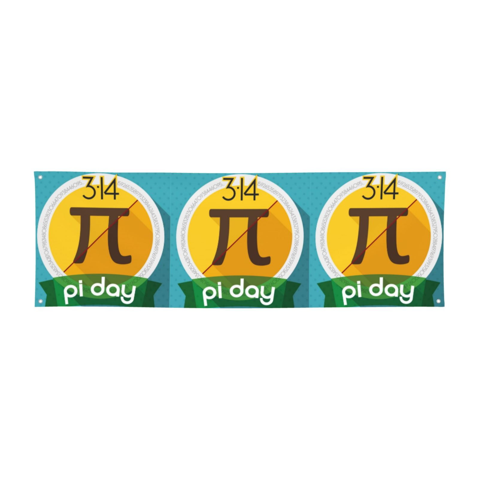 Funny Pi Day Spiral Pi Math 3.14 Yard Banner Backdrop Party Photography ...