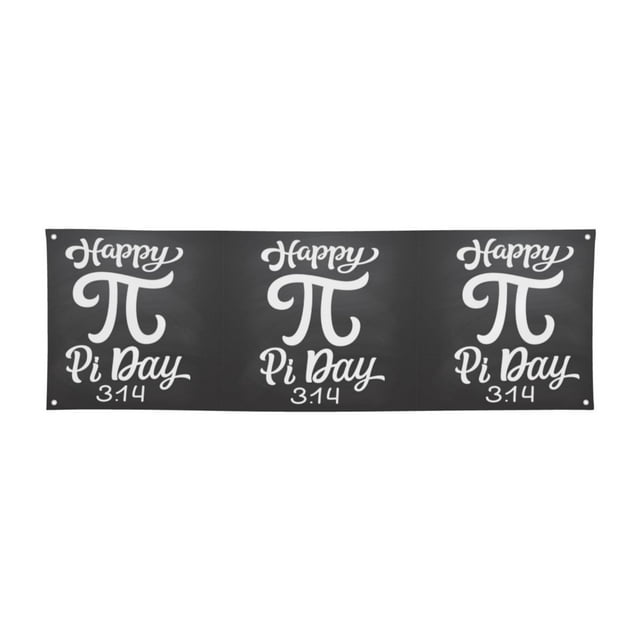 Funny Pi Day Spiral Pi Math 3.14 Yard Banner Backdrop Party Photography ...