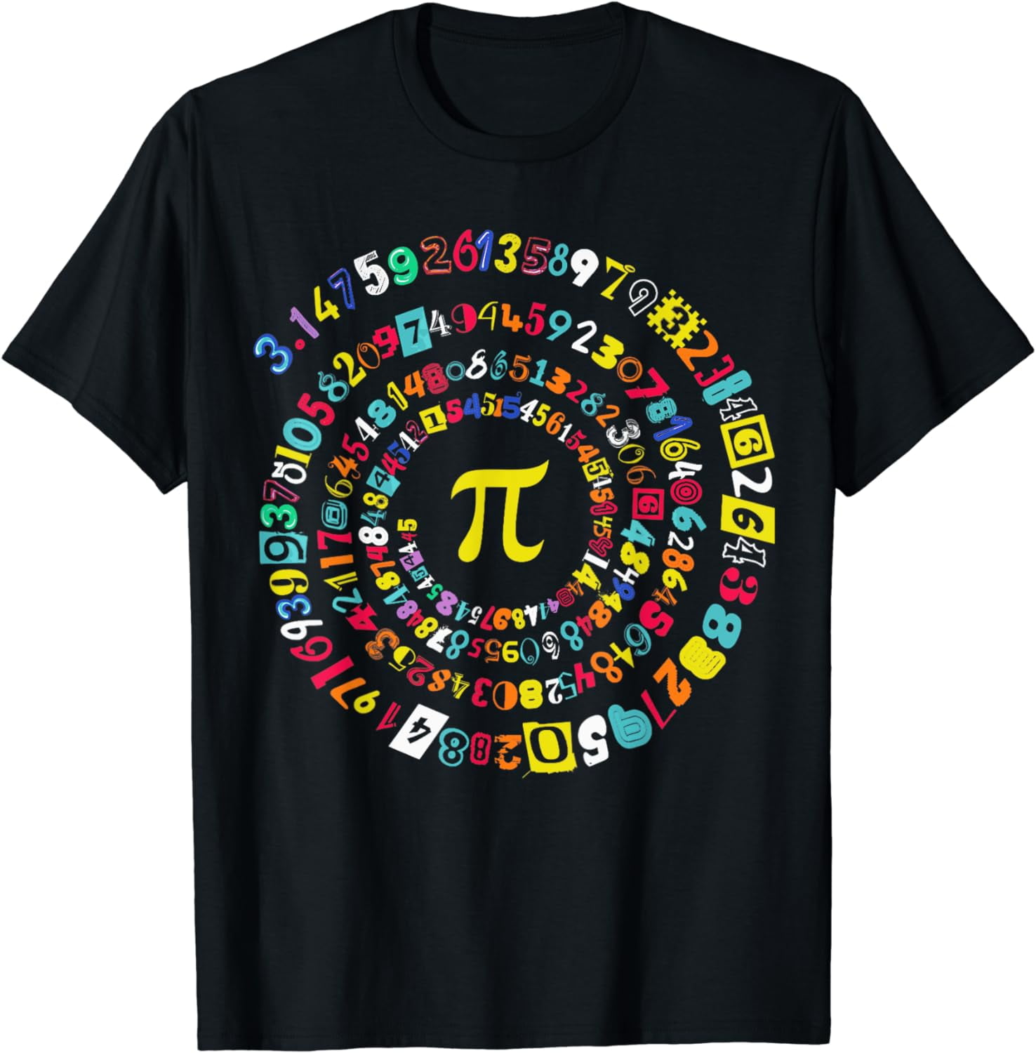 Funny Pi Day tee Spiral Pi Math Tee for Pi Day 3.14 T-Shirt - Walmart.com