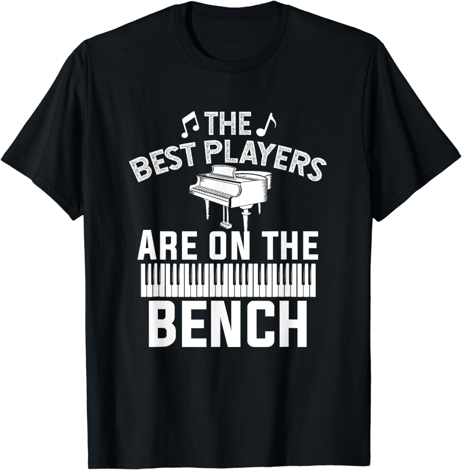 Funny Piano Player Art Men Women Musician Orchestra Teacher T-Shirt ...