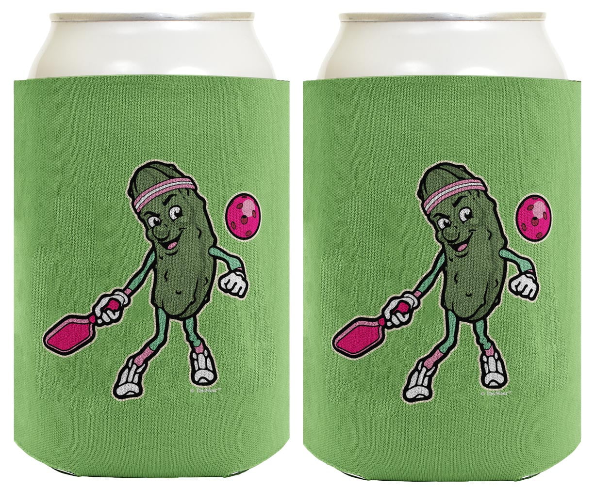 Funny Pickleball Gifts Pickle Playing Pickleball 2-Pack Can Drink ...