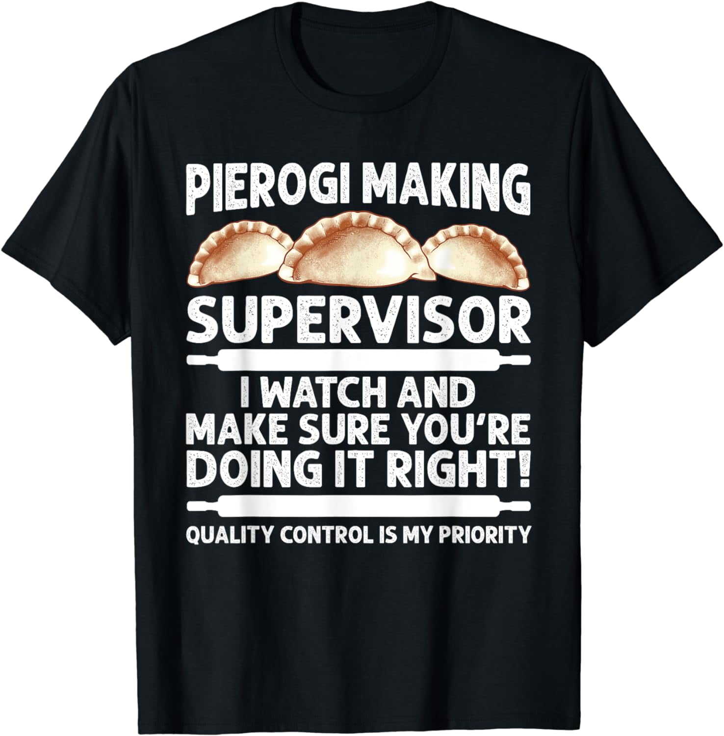 Funny Pierogi Design For Men Women Polish Food Lovers Foodie T-Shirt ...