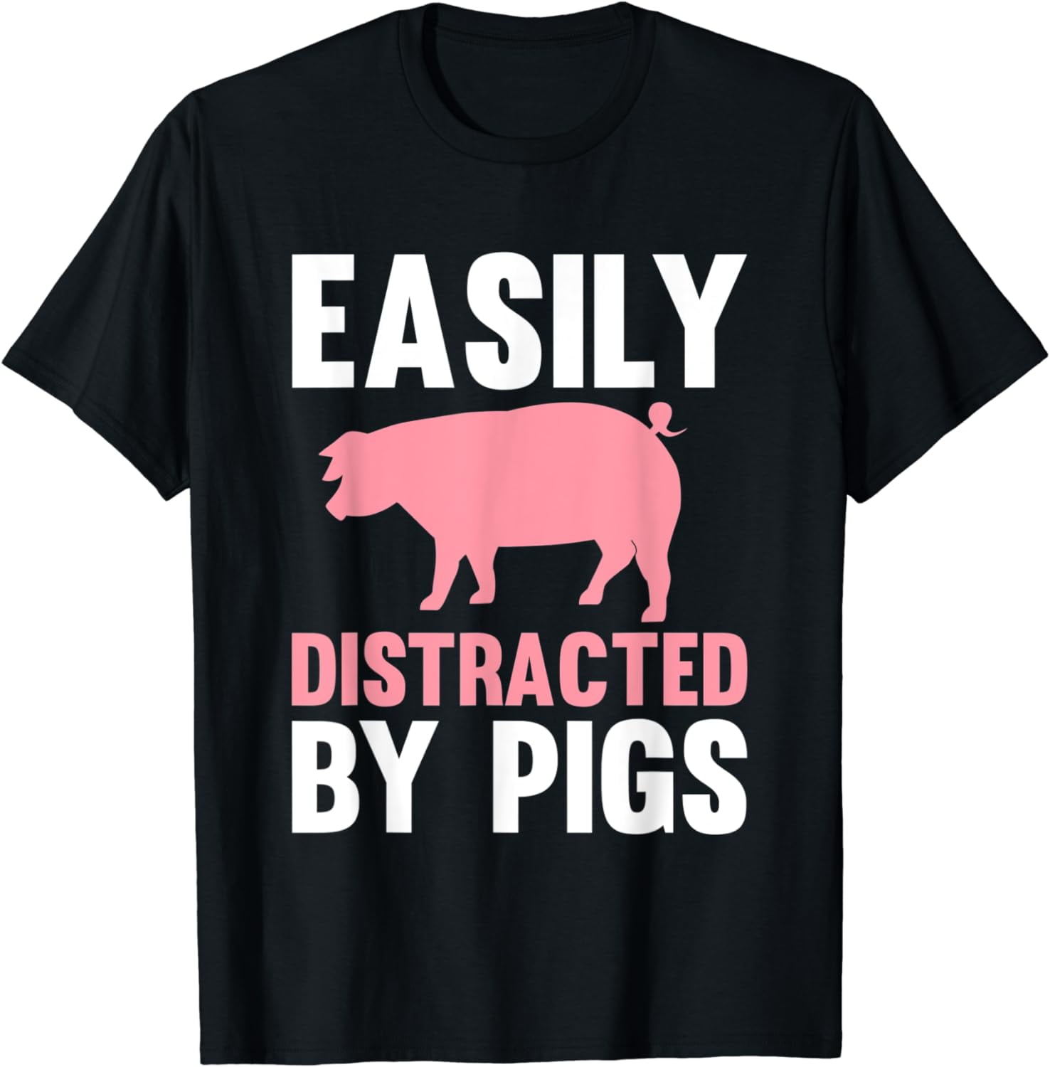 Funny Pig Design for Pig Farmers T-Shirt - Walmart.com