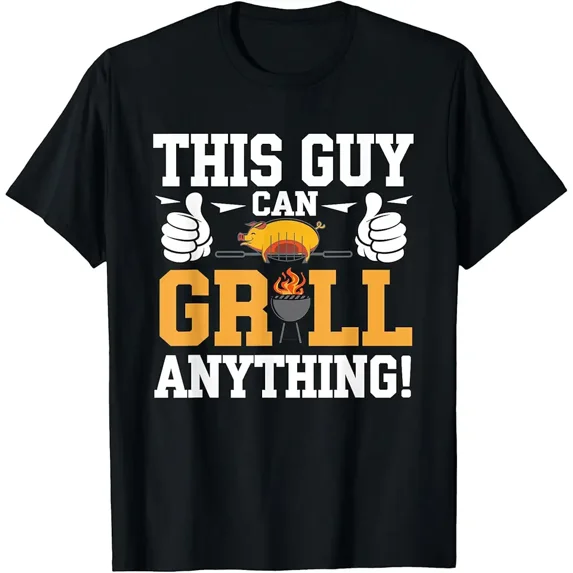 Funny Pig Grill Master for Men Graphic Short Sleeve T-Shirt - Walmart.com