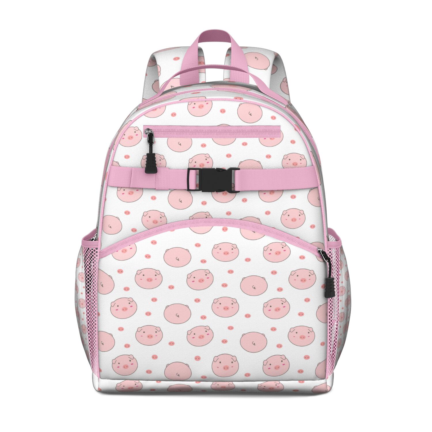 Funny Pig Toddler Backpack Cute Cartoon Farm Animal Design with ...