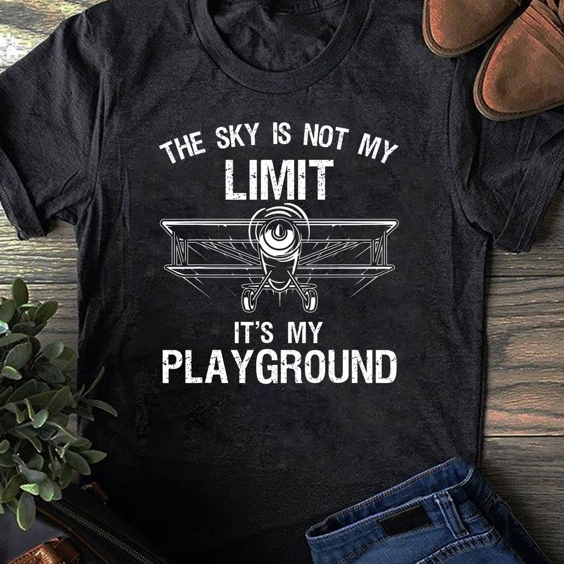 Funny Pilot Art For Men Women Airplane Pilot Aviation T-Shirt Alphabet ...