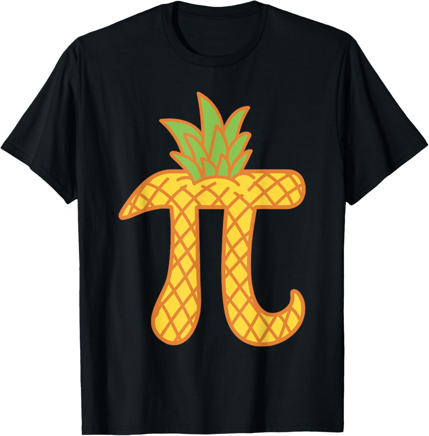 Funny Pineapple Pie Shirt Pi Day Math Lover Student Pun T-Shirt ...