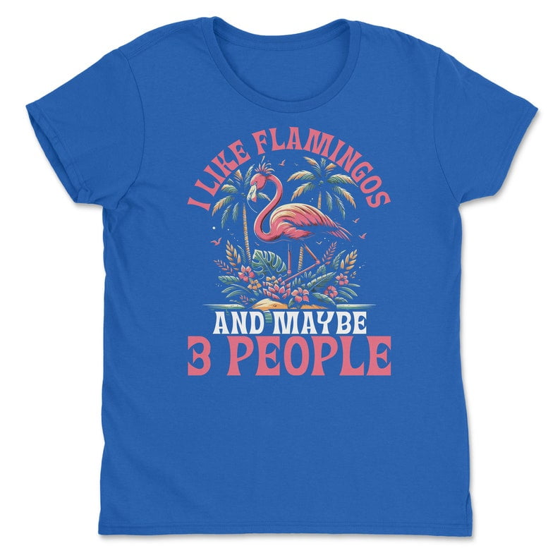 Funny Pink Flamingo Shirt, Women Men, Flamingo Lover Gift, Cute Animal ...
