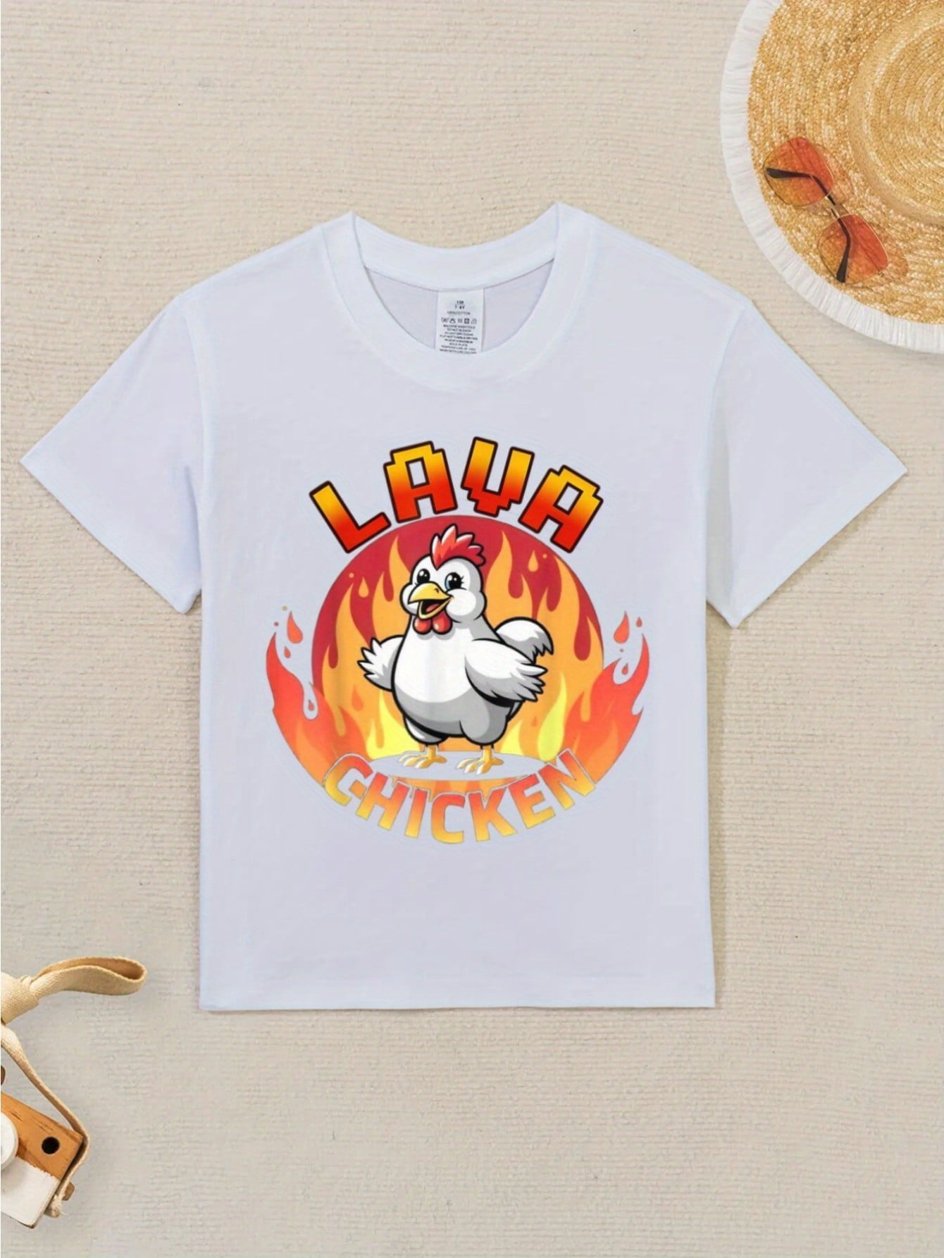 Funny Pixel Chicken cooked Gaming Boys Kids Game Funny Aesthetic ...