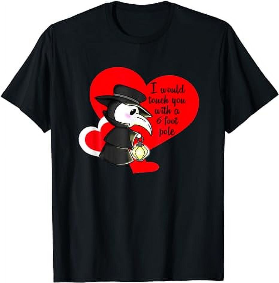Funny Plague Doctor Anti Valentine S Day Gothic Emo Meme T-Shirt ...