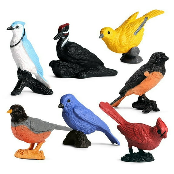 Funny Plastic Made Realistic Bird Figurines Trick Scientific ...