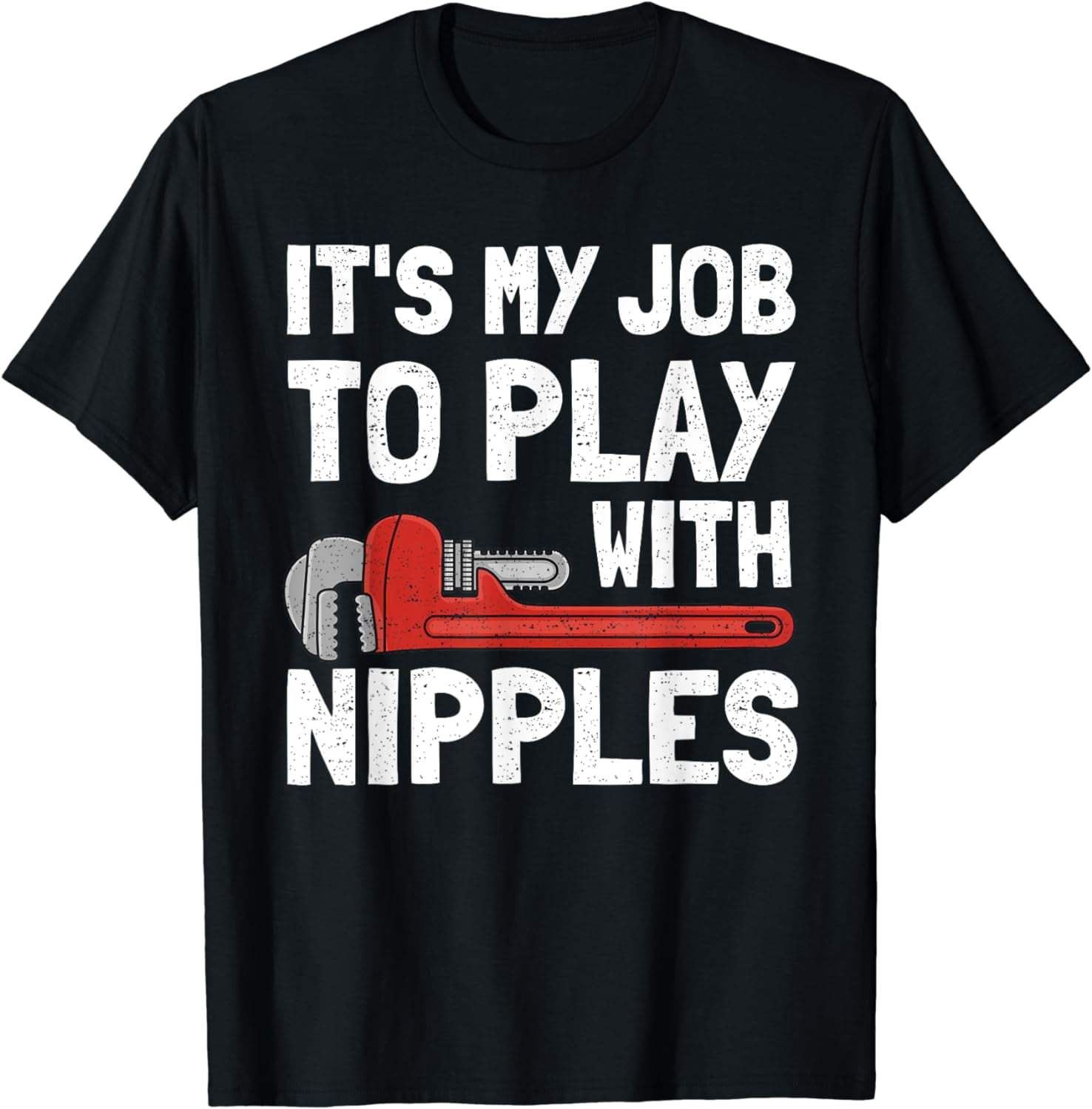 Funny Plumber Art For Men Women Steamfitter Plumbing Tools T-Shirt ...